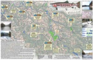 Clackamas River Map, Estacada, OR – FishwaterMaps.com