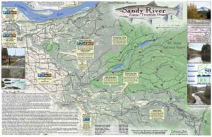 Sandy River Map, Troutdale, OR – FishwaterMaps.com