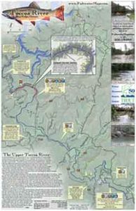 Upper Toccoa River Map, Blue Ridge, GA – FishwaterMaps.com