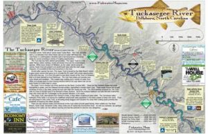 Tuckaseegee River Map, Dillsboro, NC – FishwaterMaps.com